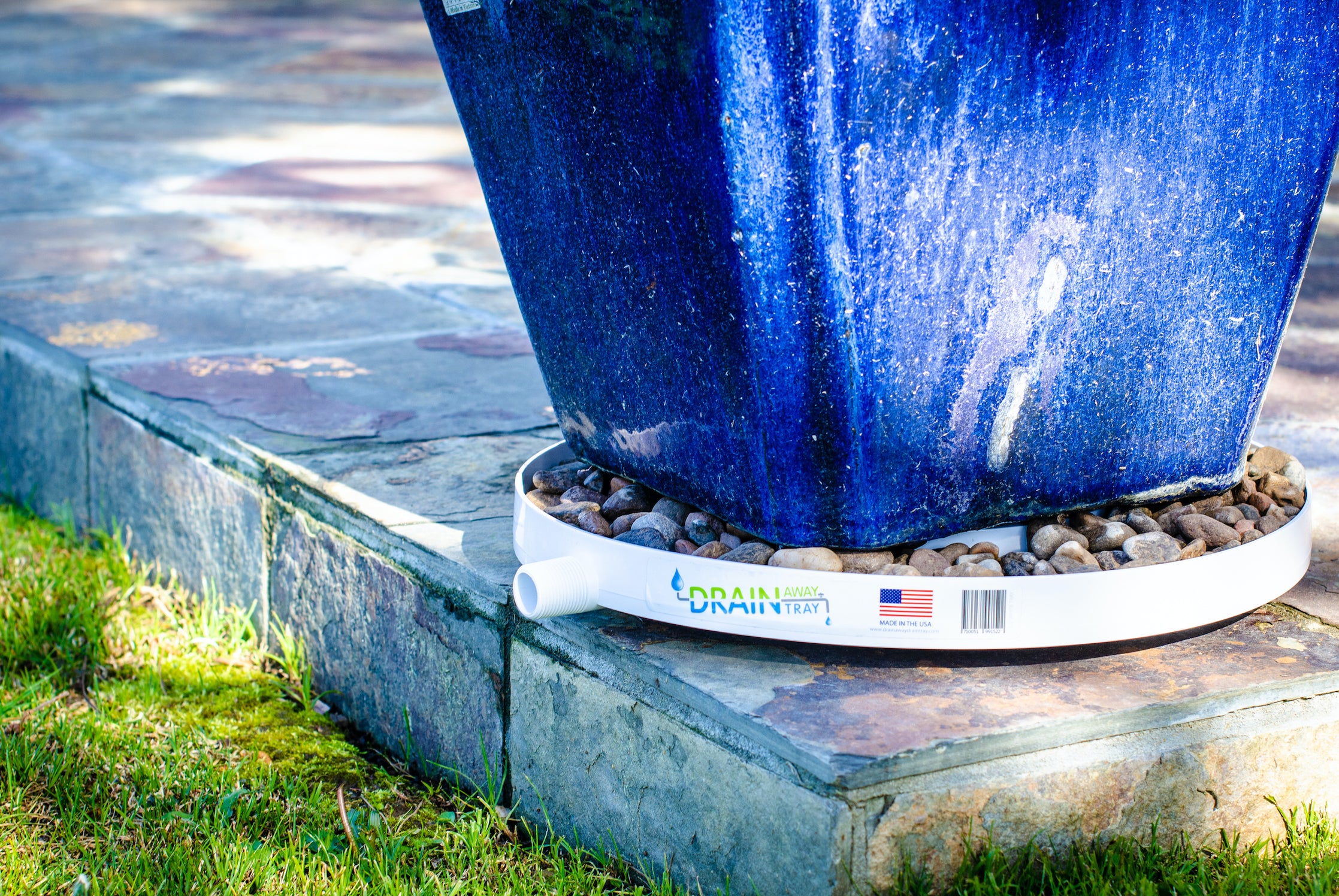 Drain Away Drain Tray | The Drain Away Drain Tray® | Plant Drain Tray