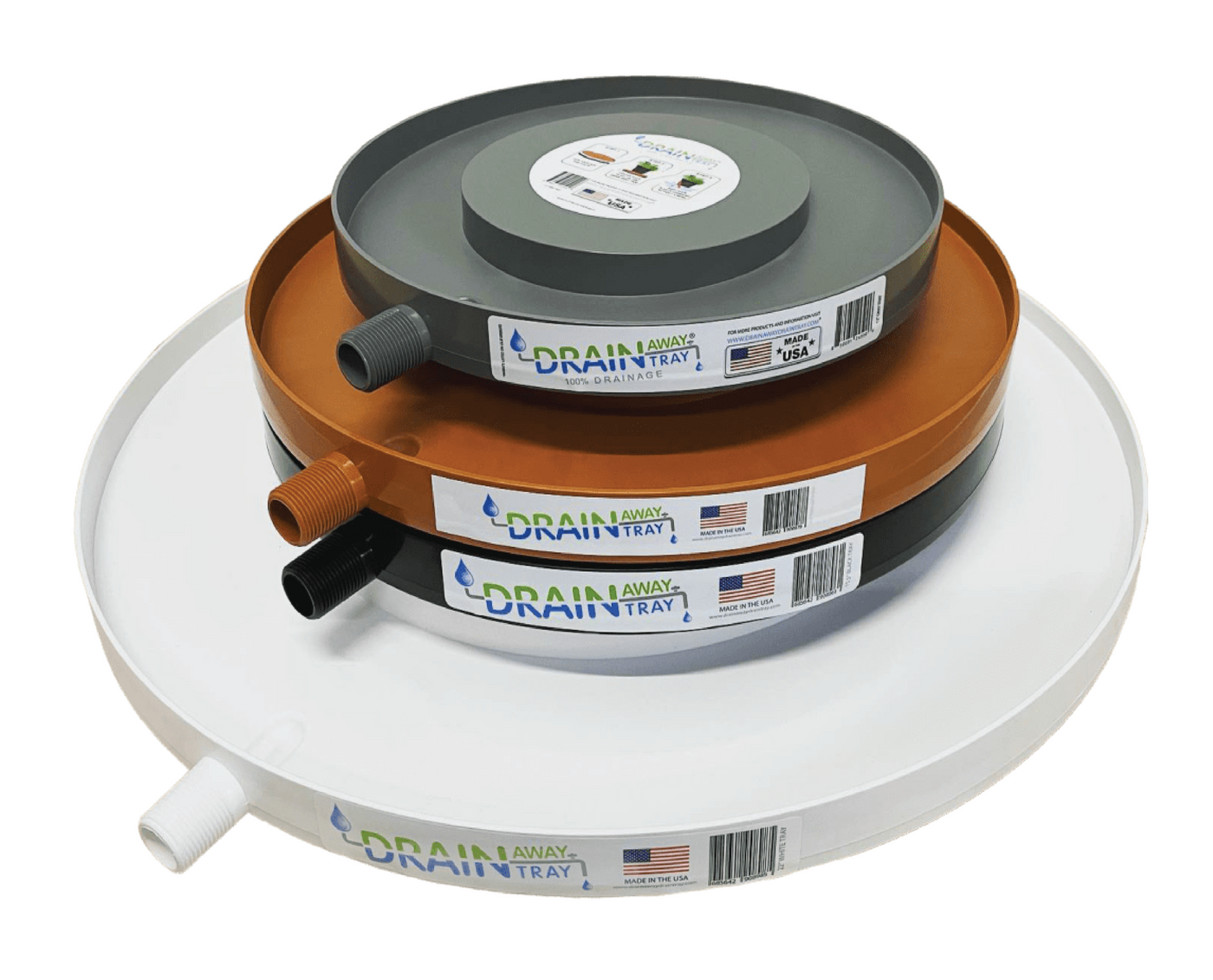 Drain Away Drain Tray | The Drain Away Drain Tray® | Plant Drain Tray